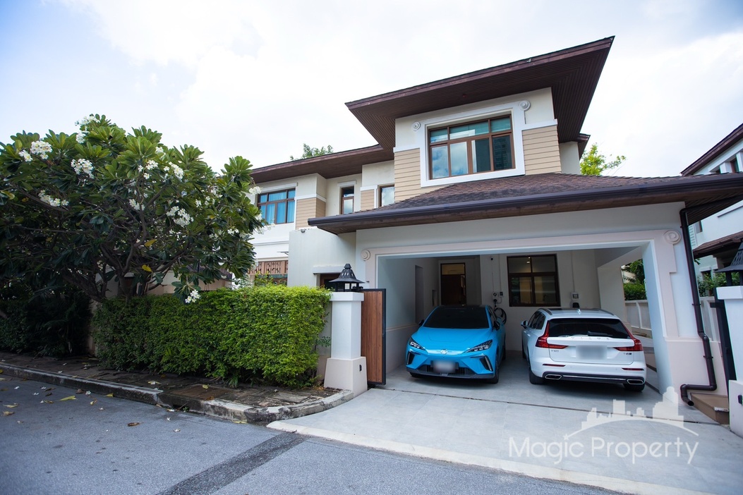 For Rent 3 Bed Single House in Sirithawara Village, Lat Phrao, Bangkok ...